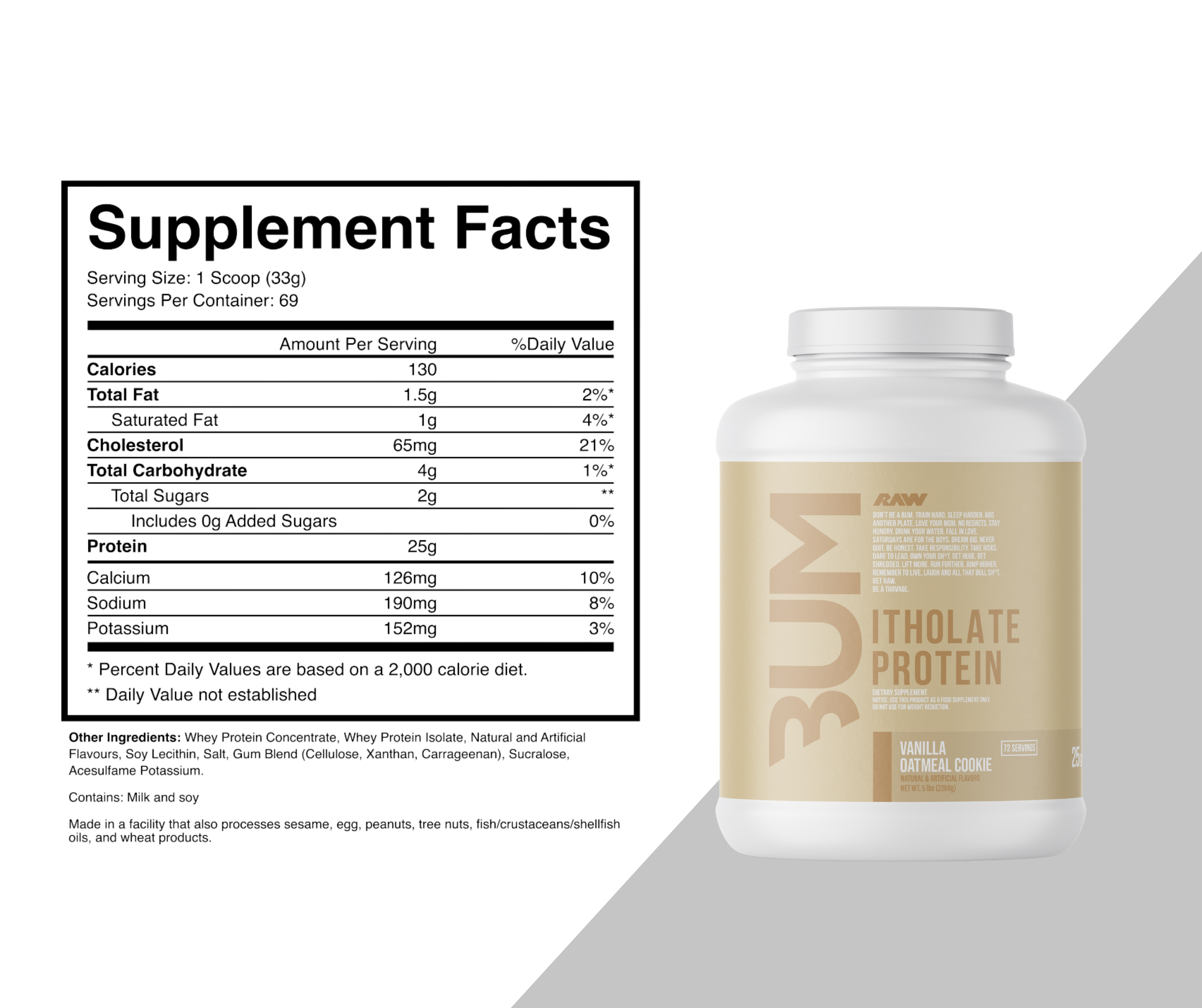 PROTEINA ISOLATADA CBUM VAINILLA 5LB